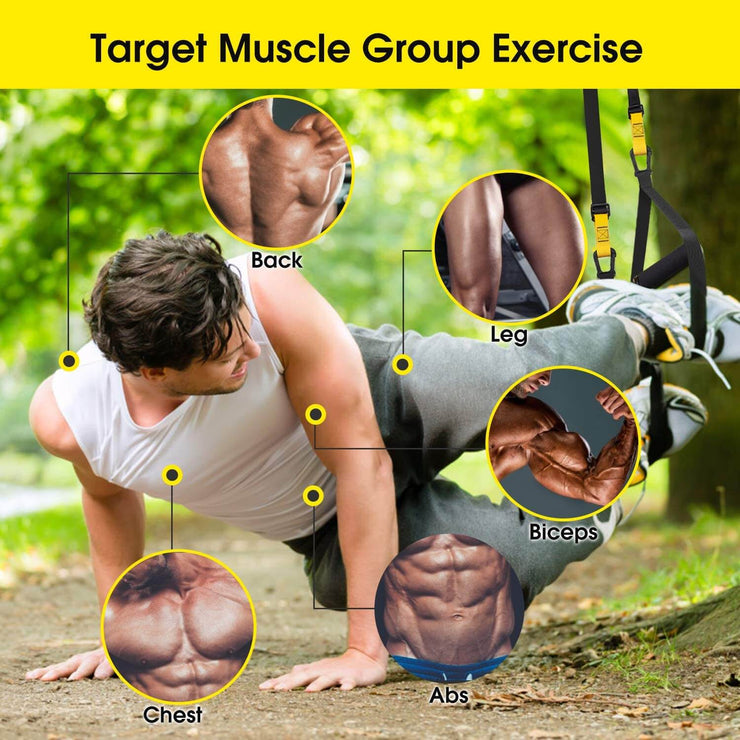 Flexi Muscles - Suspension Trainer for Full Body Workouts