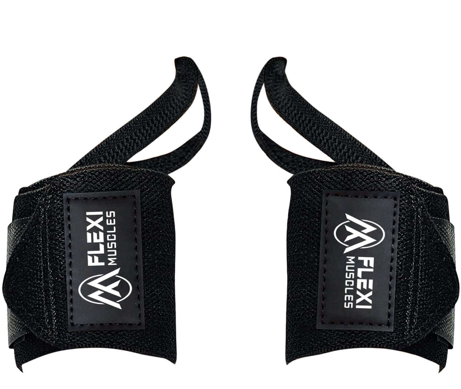 Flexi Muscles - Wrist Wraps For Weightlifting (Set of 2).