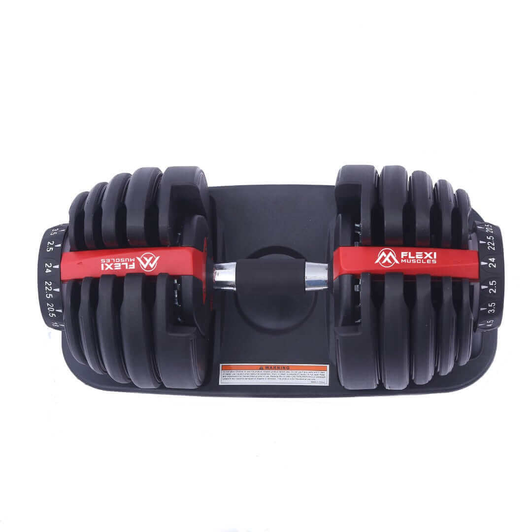 Flexi Muscles – Adjustable Single Weight Dumbbell.